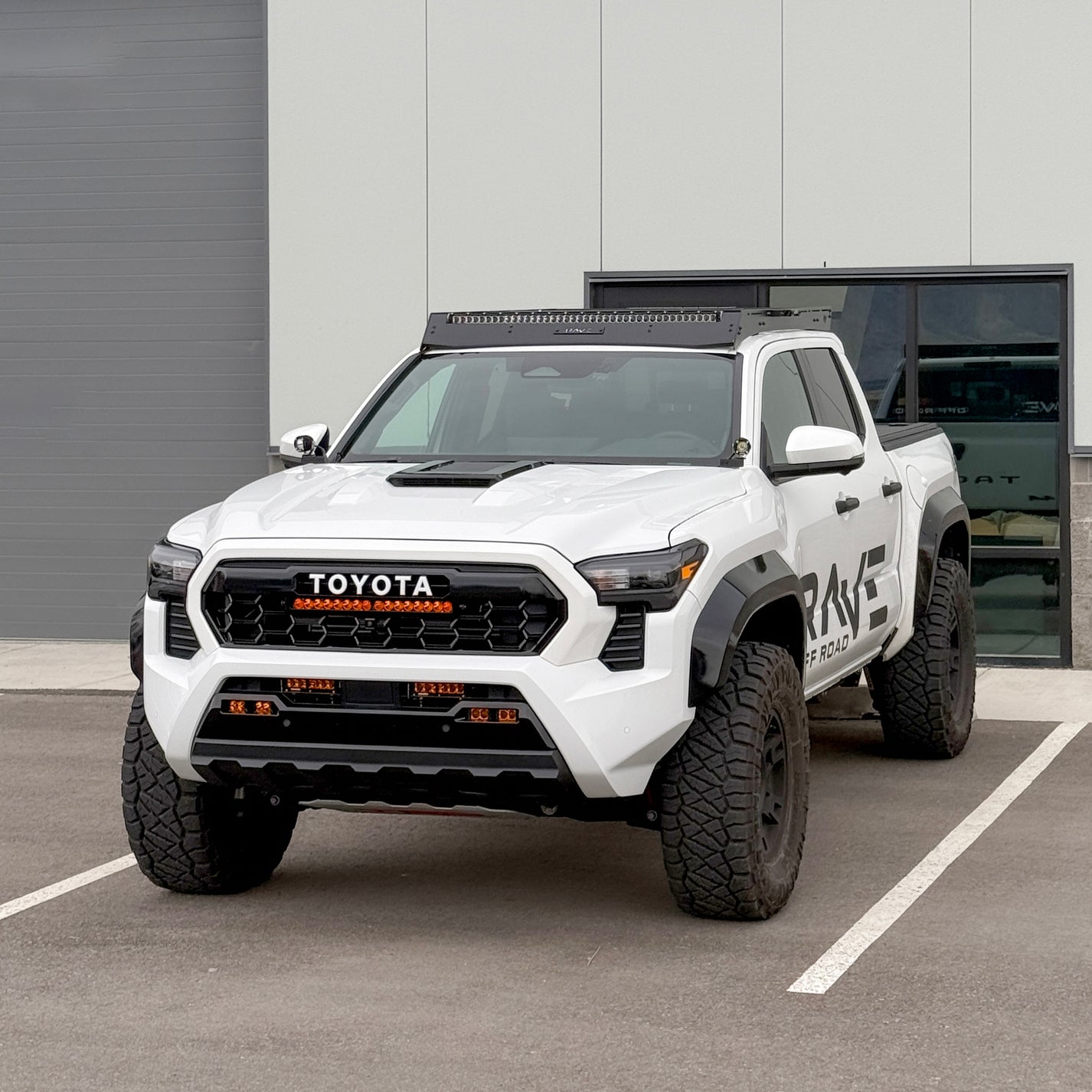 OEM Wide Fender Flares + Viper Cut Bumper Kit for 2024+ Tacoma – Rave ...