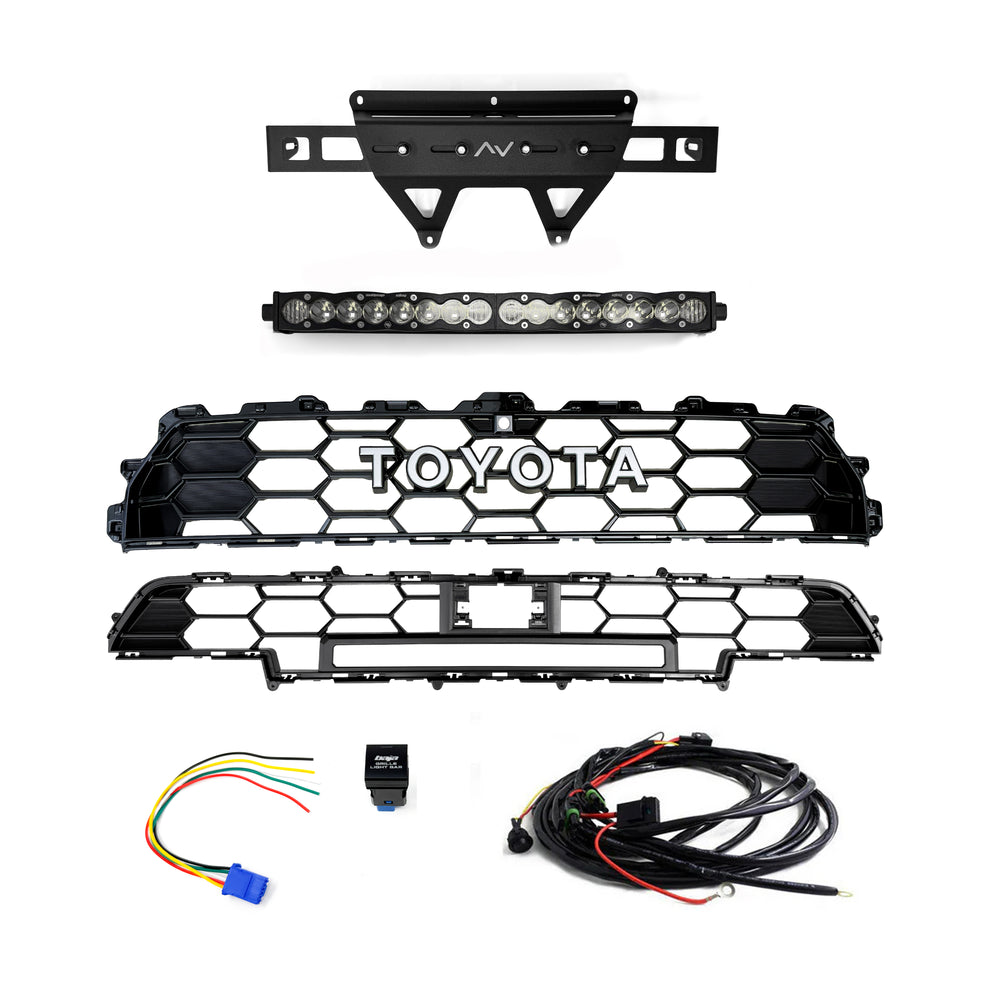 Genuine OEM 2025+ 4Runner Complete Pro Grill Kit – Rave Off Road