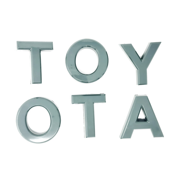 Custom Paint-Matched TOYOTA Pro Grille Letters – Rave Off Road