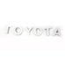 Custom Paint-Matched TOYOTA Pro Grille Letters (Cart Add-On) – Rave Off ...